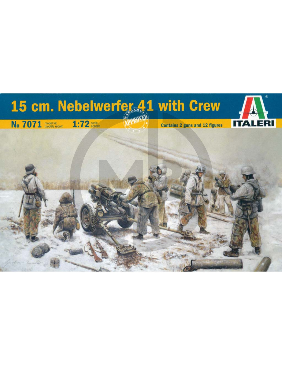 15 cm. Nebelwerfer 41 with Crew