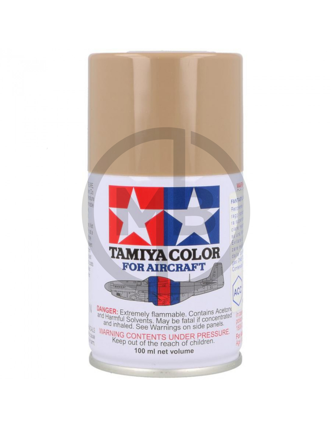 Tan aircraft spray paint