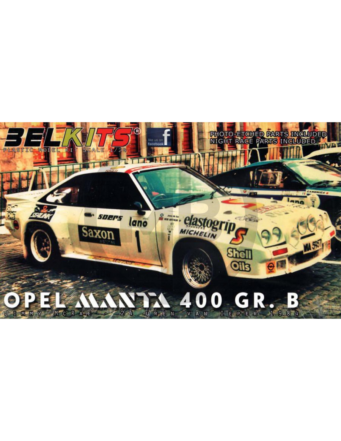 Opel Manta 400 GR.B 24 Uren van Ieper