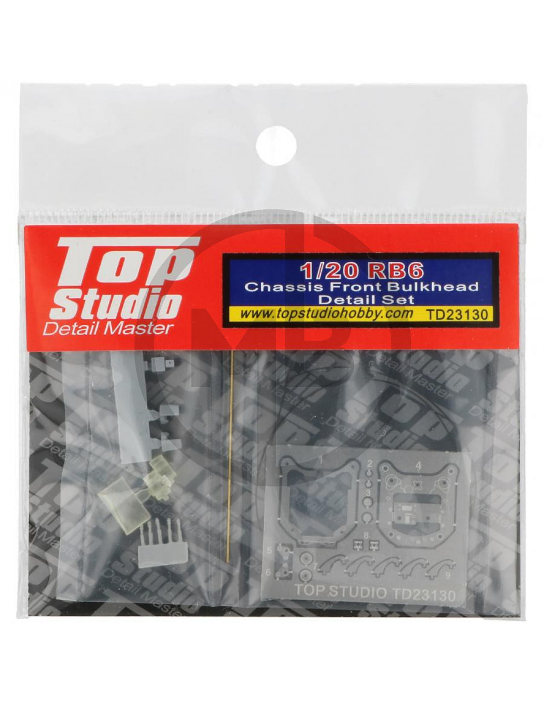 RB6 Chassis front bulkhead detail set