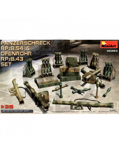 Panzerschreck RPzB. 54 & Ofenrohr RPzB. 43 Set