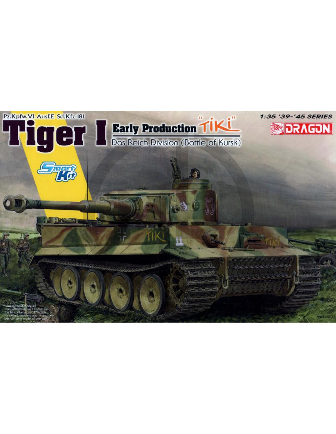 Tiger I Early Production "TiKi Das Reich Division (Battle of Kharkov)