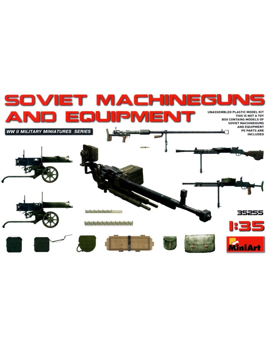 Soviet machine guns and equipment