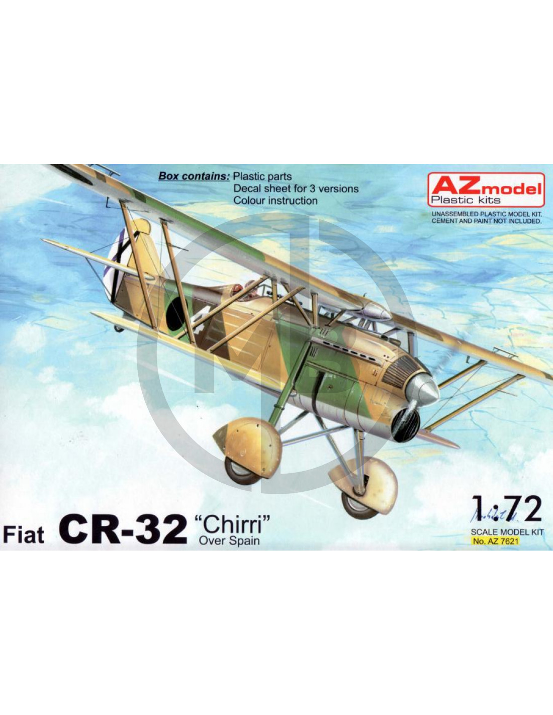 Fiat CR-32 Chirri "Over Spain"