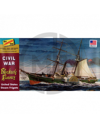 Blockade Runner Civil War United States Steam Frigate 1/124