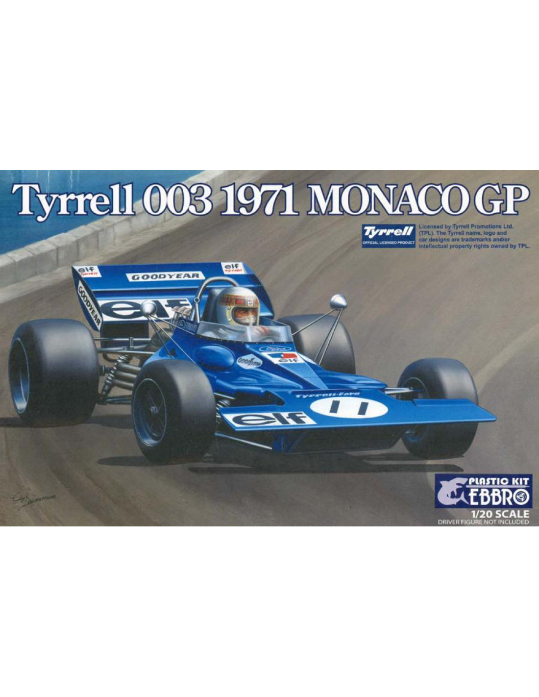 Tyrrell 003 F1 Gp. Monaco1971