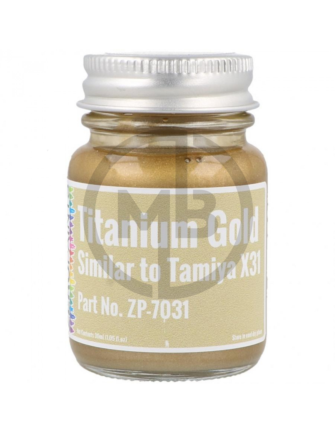 Titanium Gold Paint 30ml - Similar to Tamiya X31