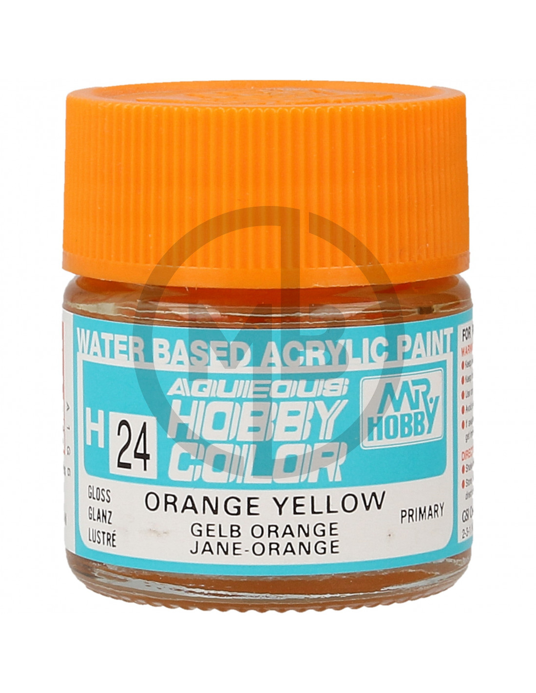 Orange Yellow H24 Aqueous Hobby Color 10ml