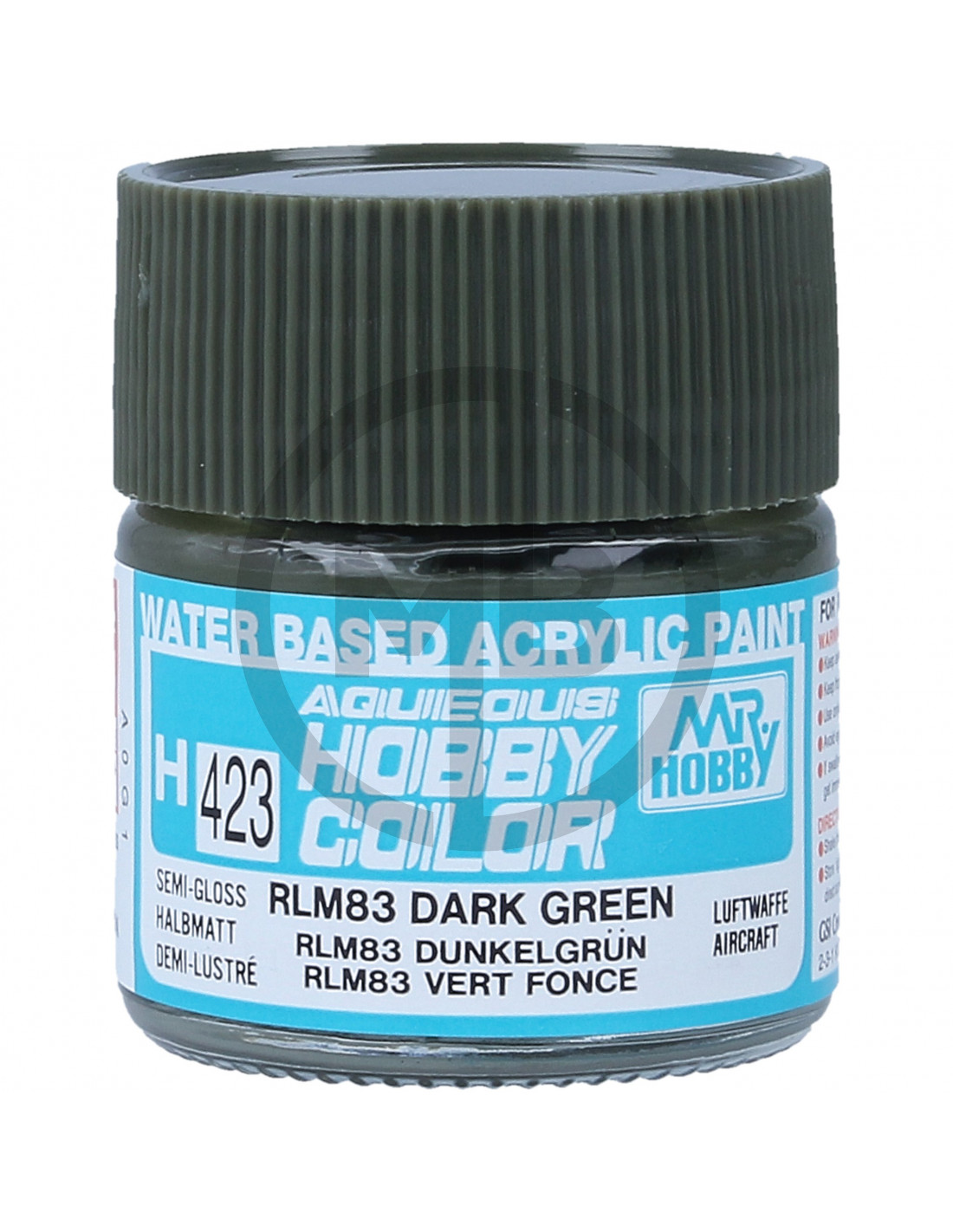 Semi gloss RLM83 dark green H423 Aqueous Hobby Color 10ml