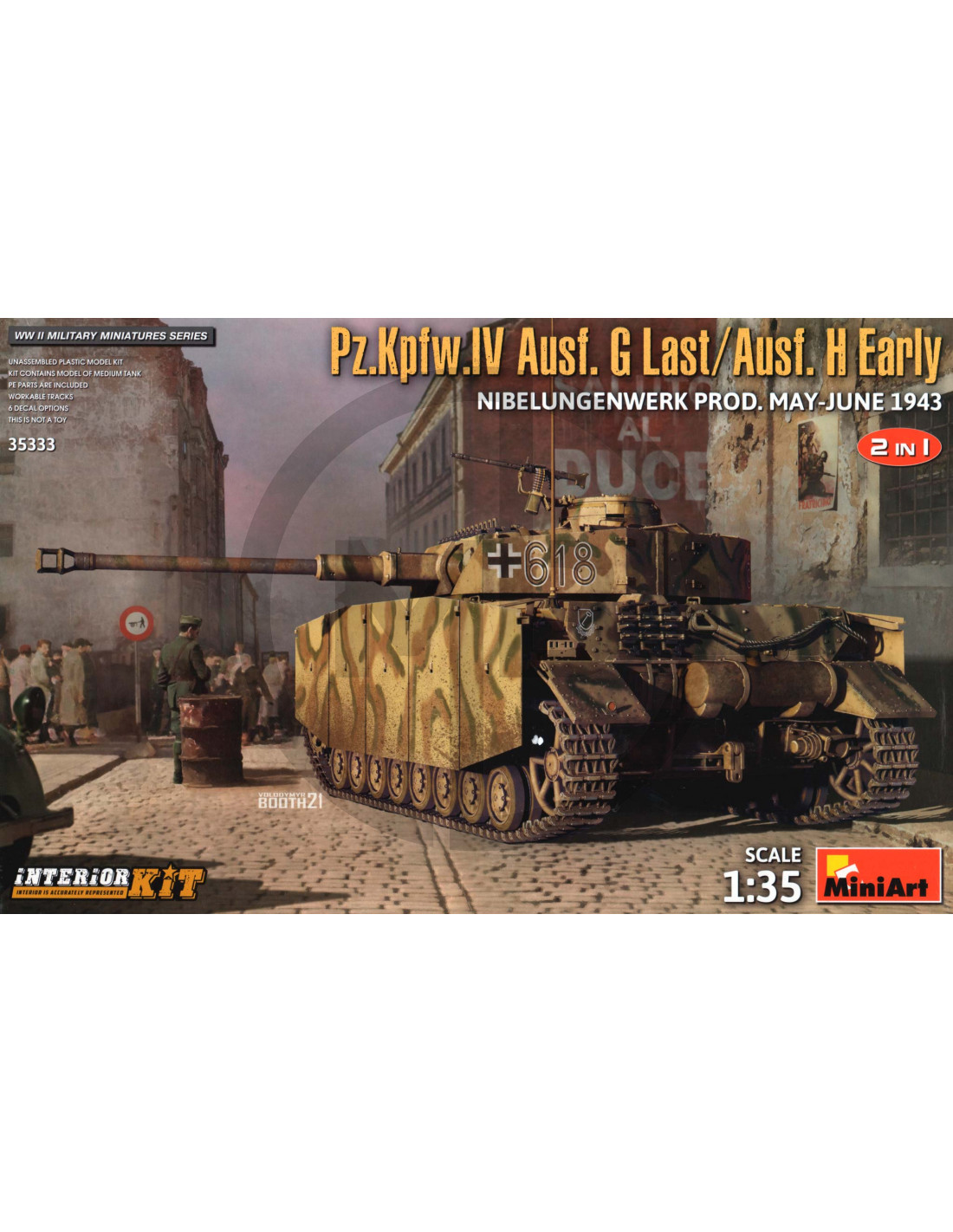 Pz.Kpfw.IV Ausf. G Last/Ausf. H