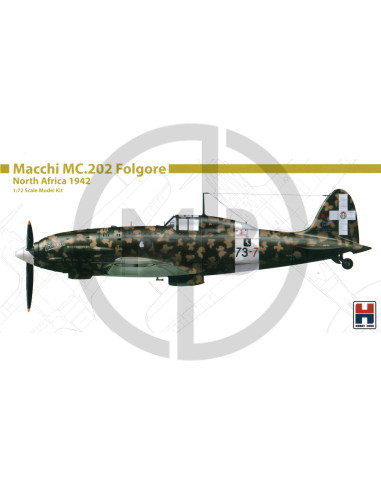 Macchi C.202 Folgore Nord Africa 1942
