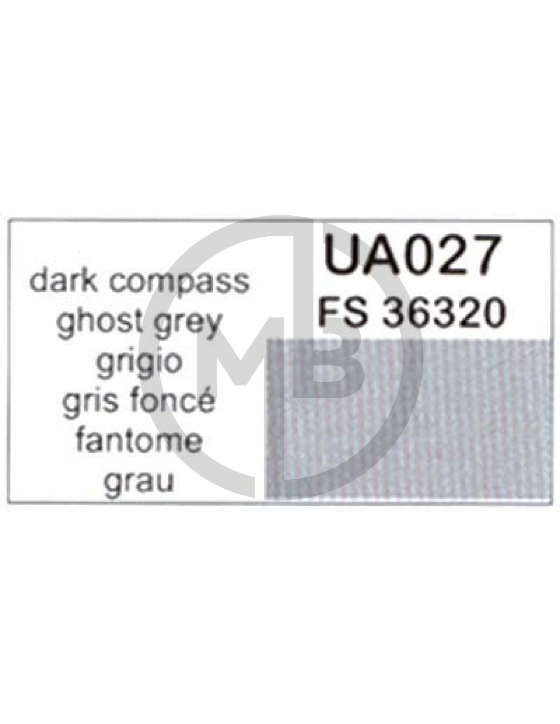 Dark compass ghost grey acrilico