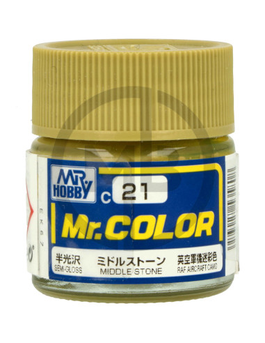 Semi-Gloss Middle Stone C21 10ml