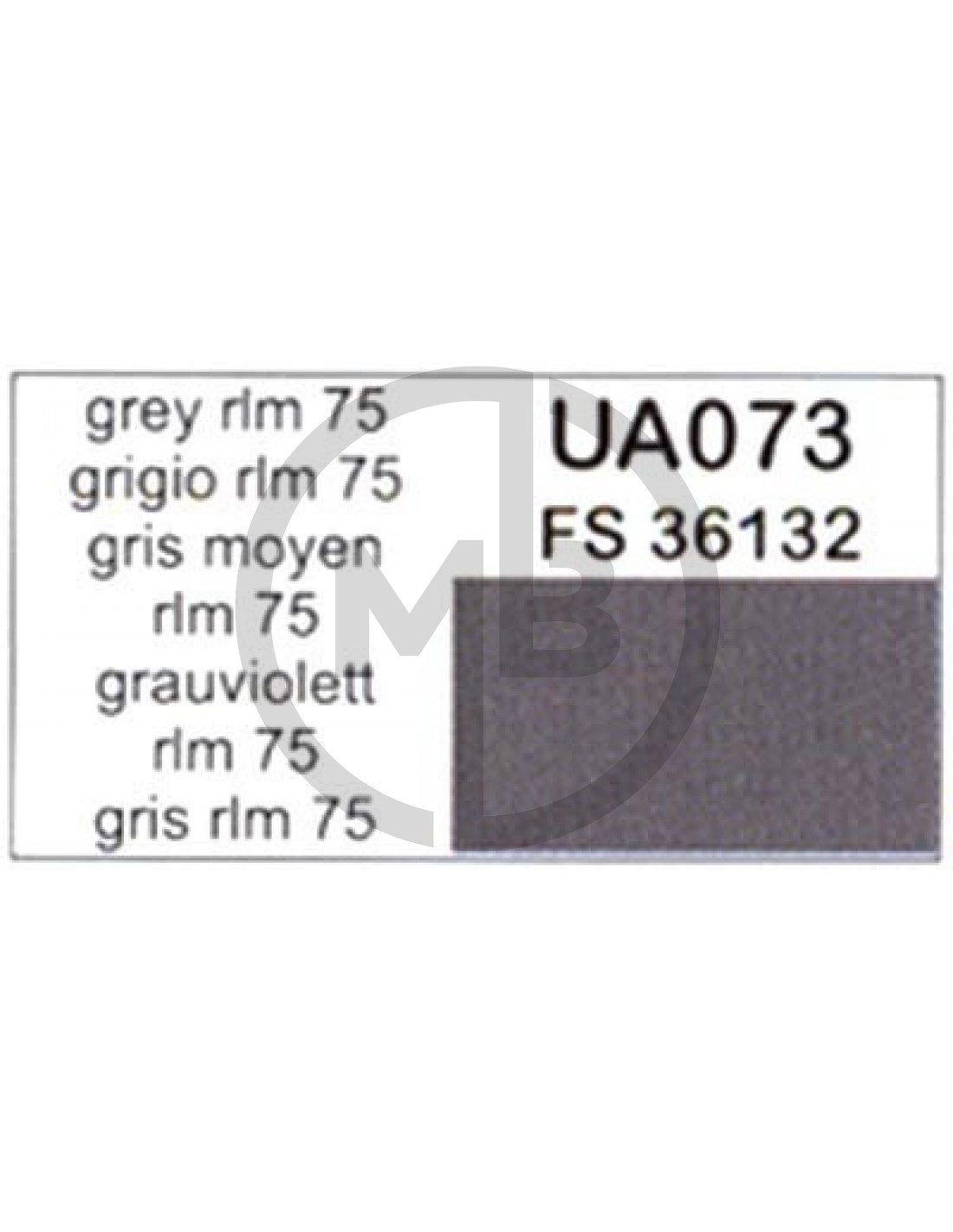 Grigio rlm 75 acrilico