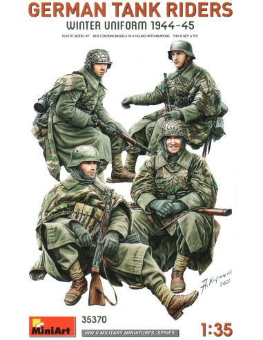 German Tank Riders Winter Uniform