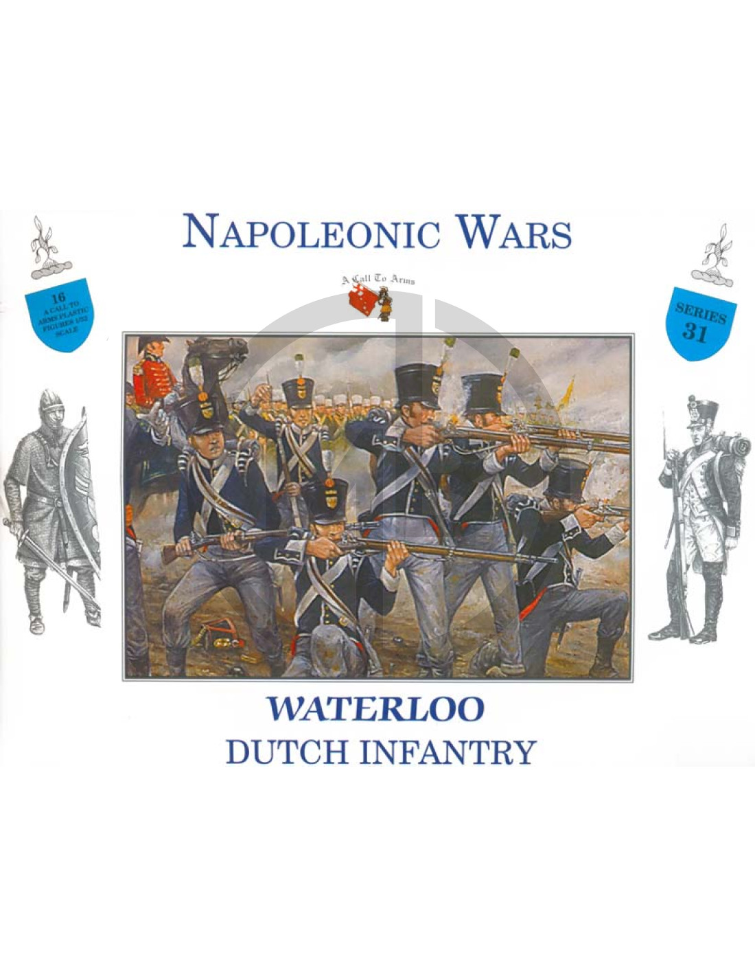 Waterloo Dutch infantry