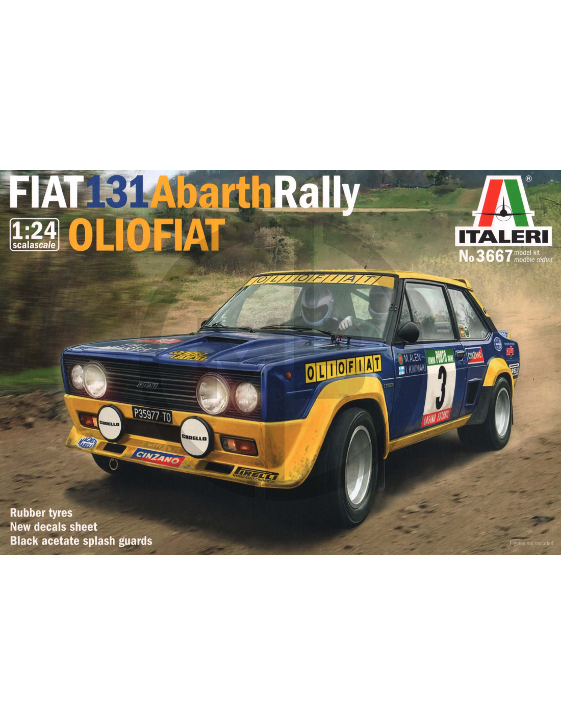 Fiat 131 Abarth Rally Olio Fiat