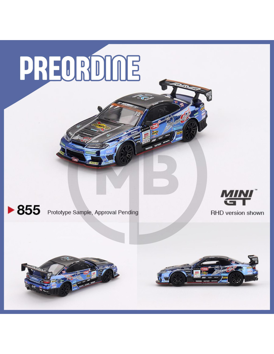 Nissan Silvia (S15) D-MAX Racing 2023 D1 Grand Prix