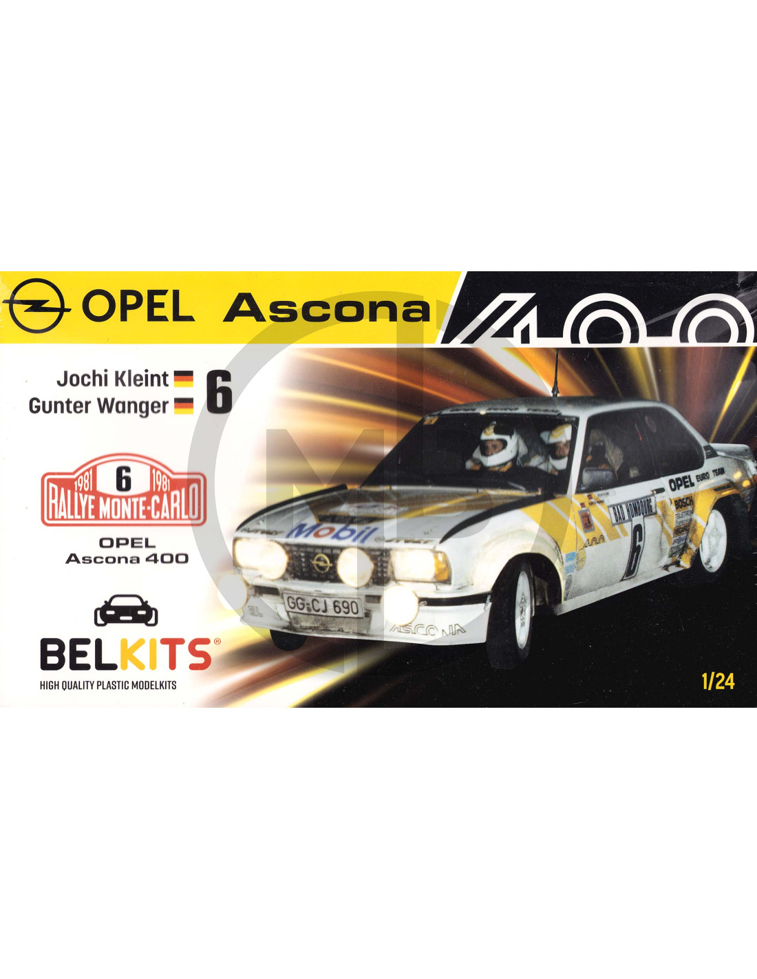 Opel Ascona 400 Rally Monte Carlo 1981