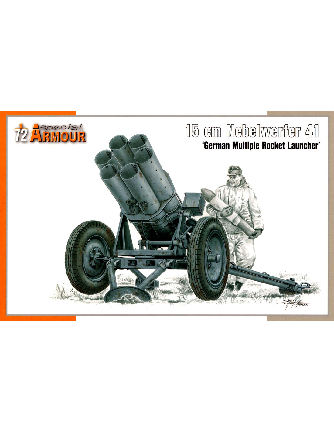 15cm Nebelwerfer 41 German Multiple Rocket Launcher