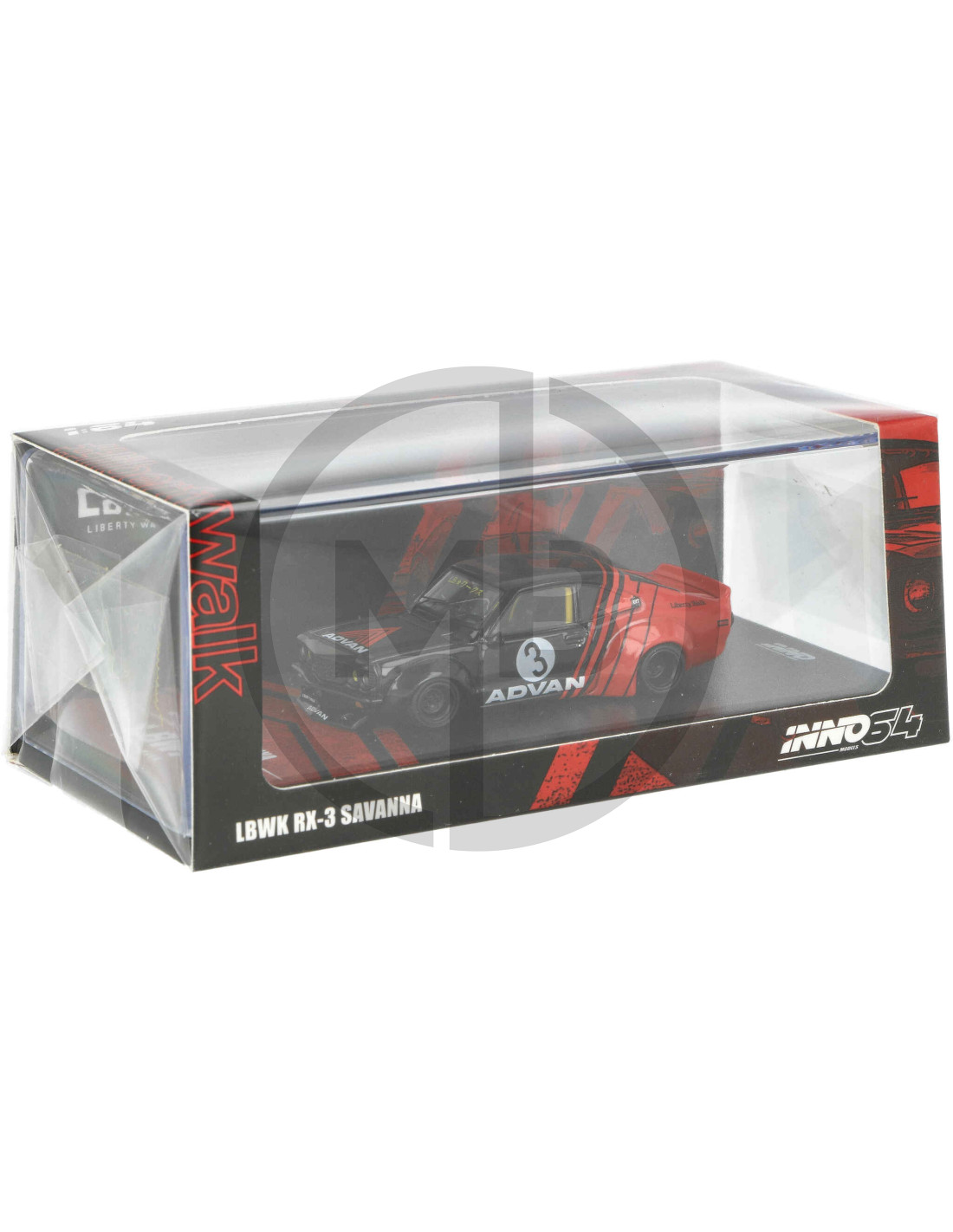 LBWK Mazda RX3 Savanna Advan Livery