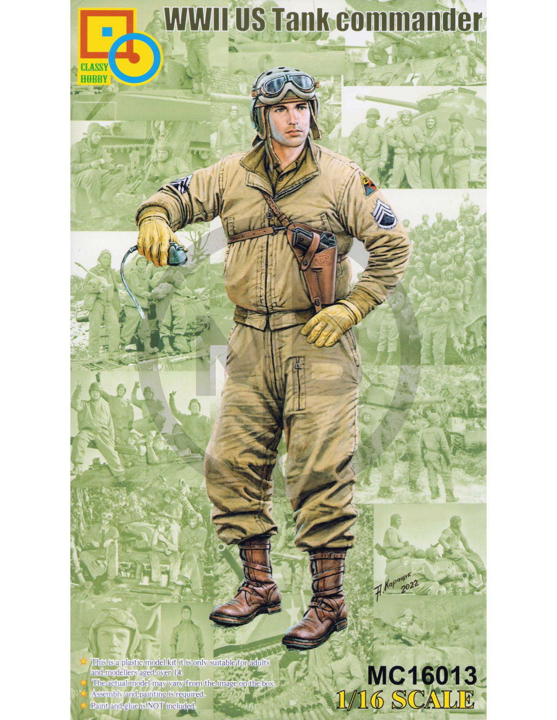 WWII US Tank Commander