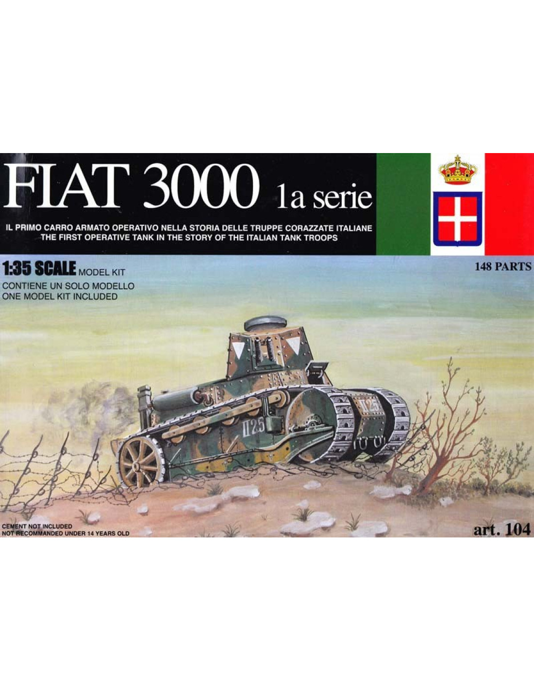Fiat 3000 1a serie