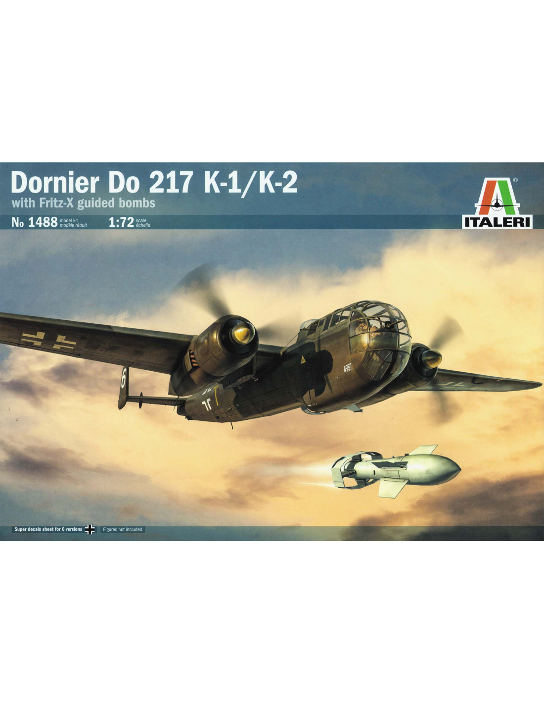 Dornier Do 217 K-1/K-2 with Fritz-X guided bomb