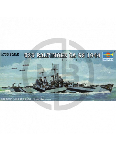 USS Baltimore CA-68 1944