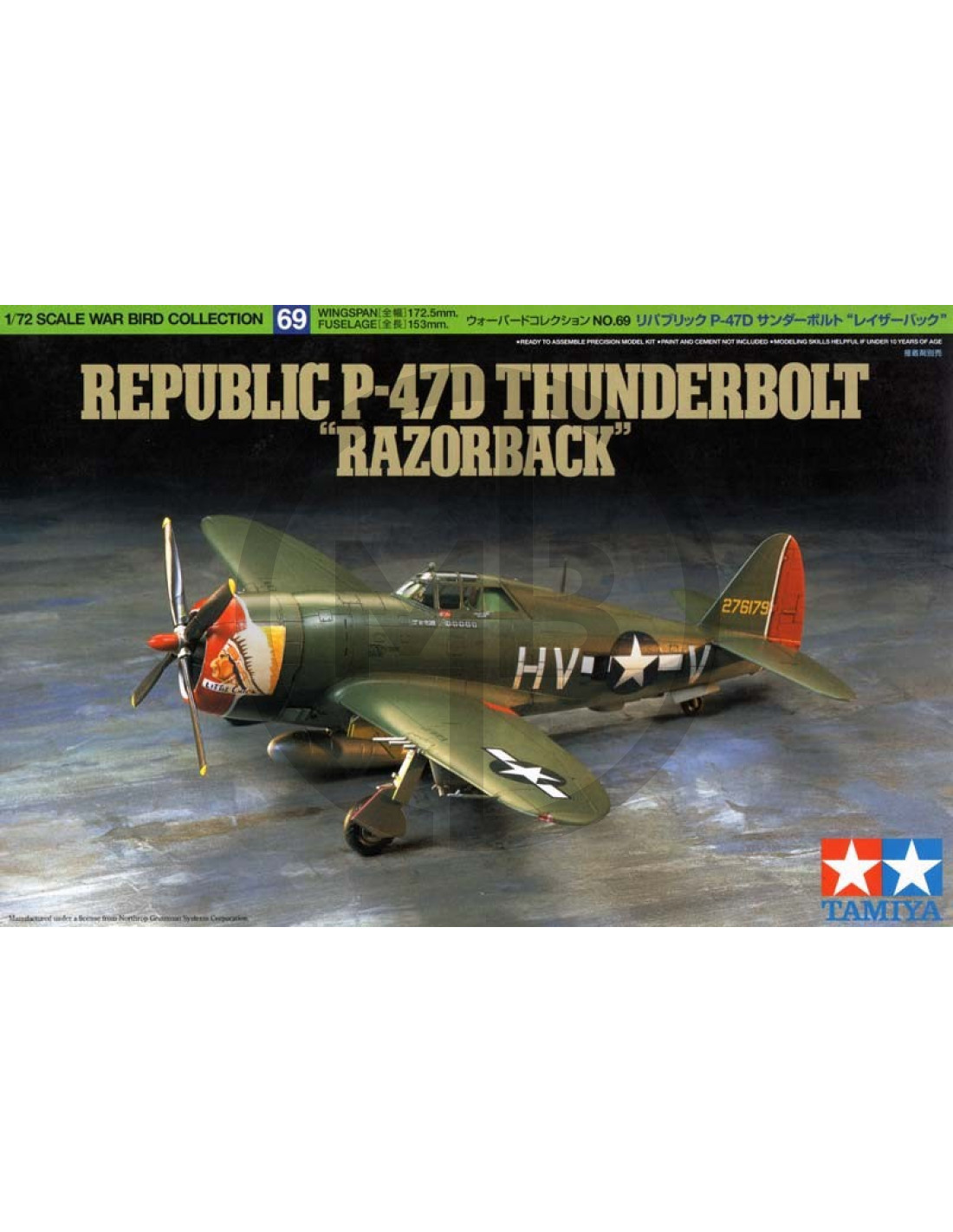 Republic P-47D Thunderbolt "Razorback"