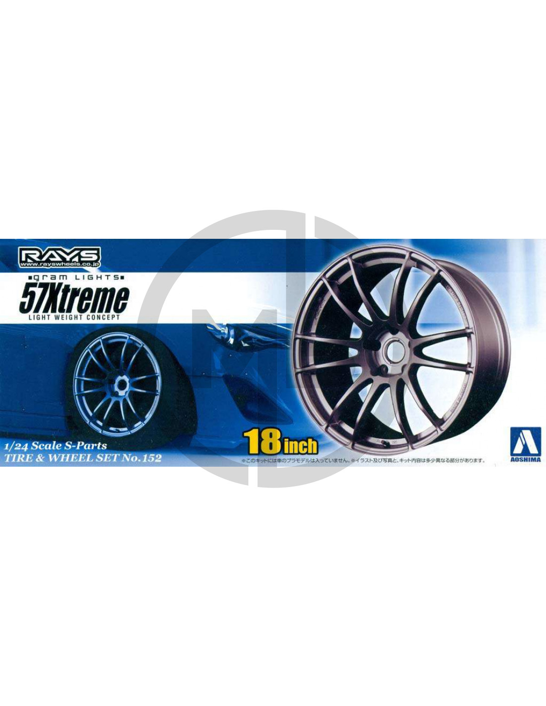 Rays Gram Lights 57Xtreme 18"