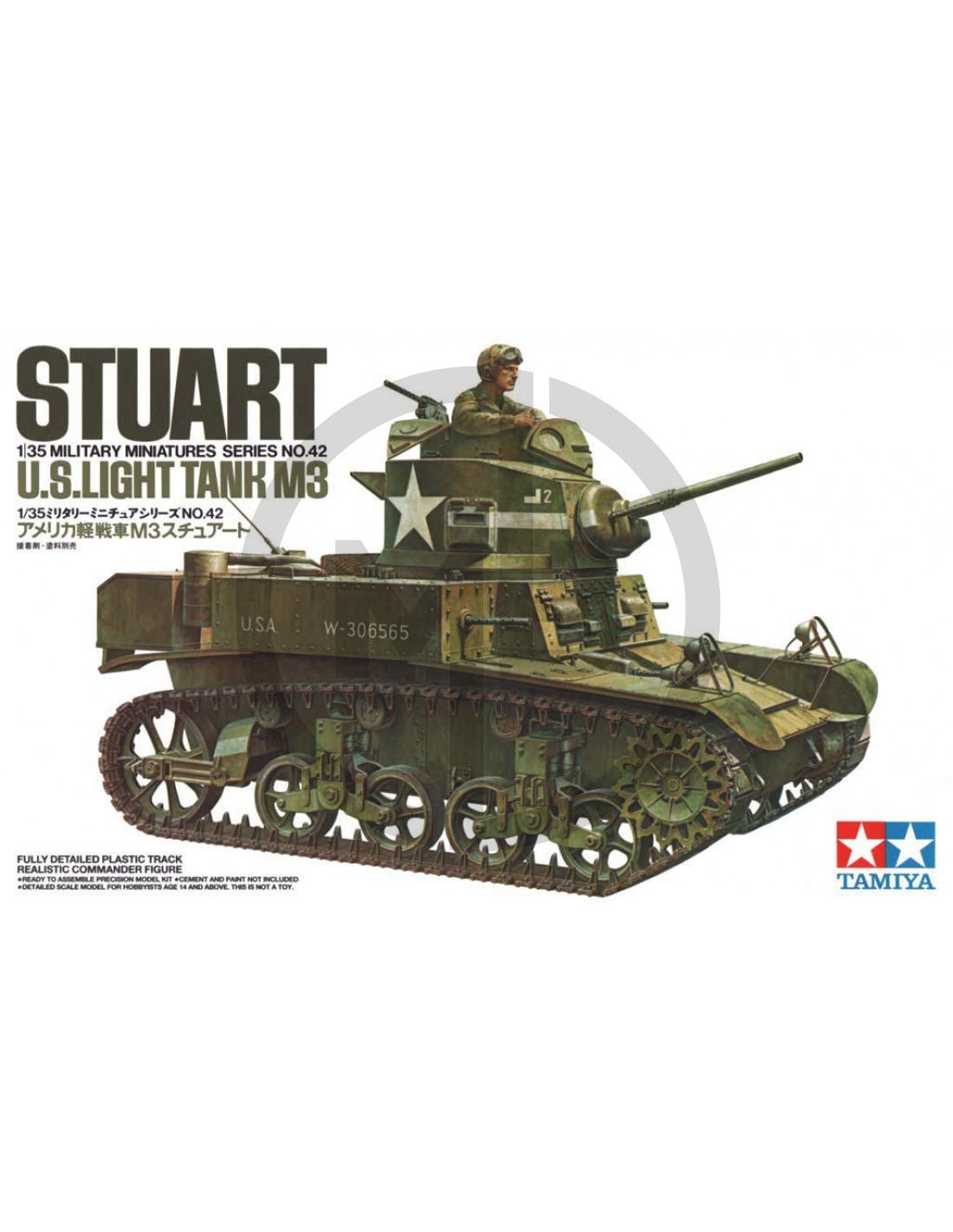 Stuart US light tank M3
