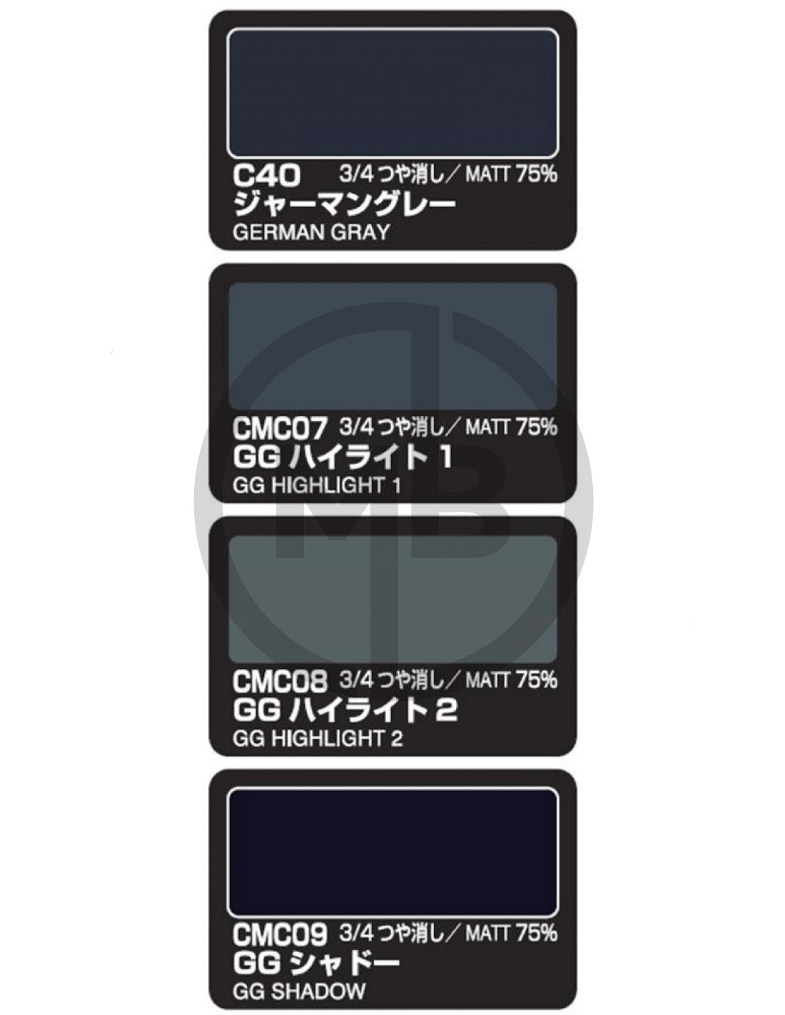 Color Modulation Set German grey