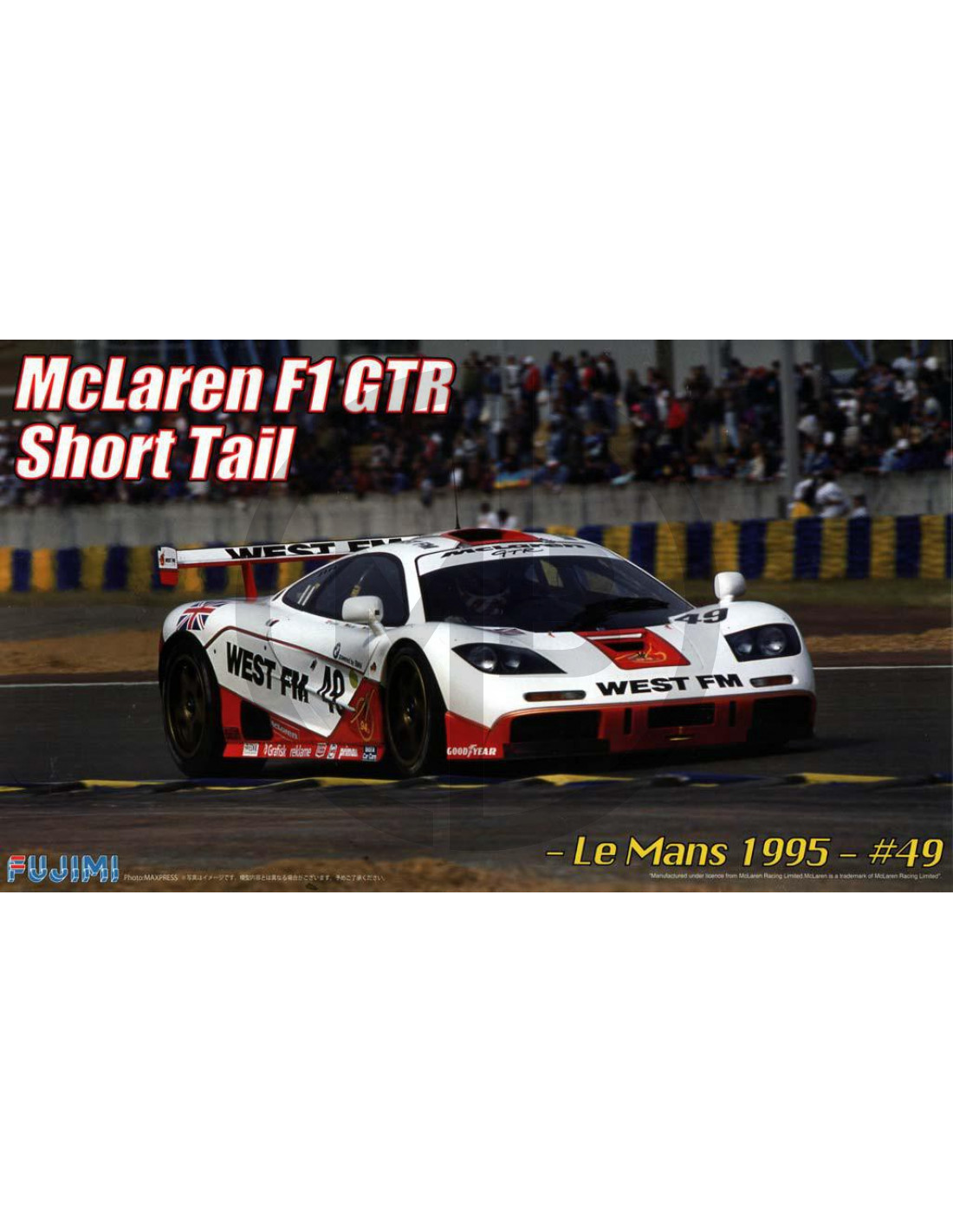 McLaren F1 gtr short tail Le Mans 1995