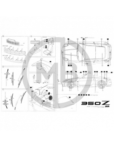Nissan 350Z Convertible conversion kit